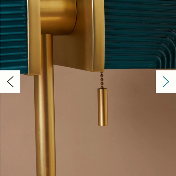 Anthropologie | Accents | Anthropologie Ashby Chic Green And Gold Table ...